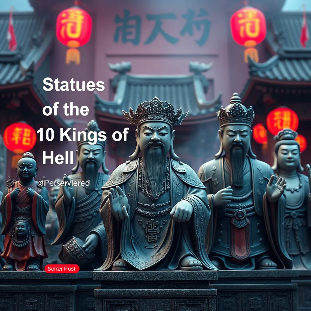 Exploring East Asian Buddhist Beliefs on the 10 Kings of Hell ...