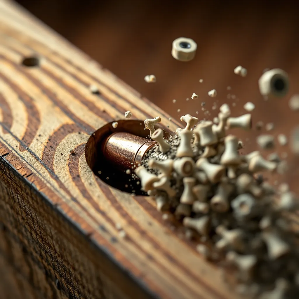 Physics in Action: 30-06 Bullet Ballistic Test Shocks : MysteryLores