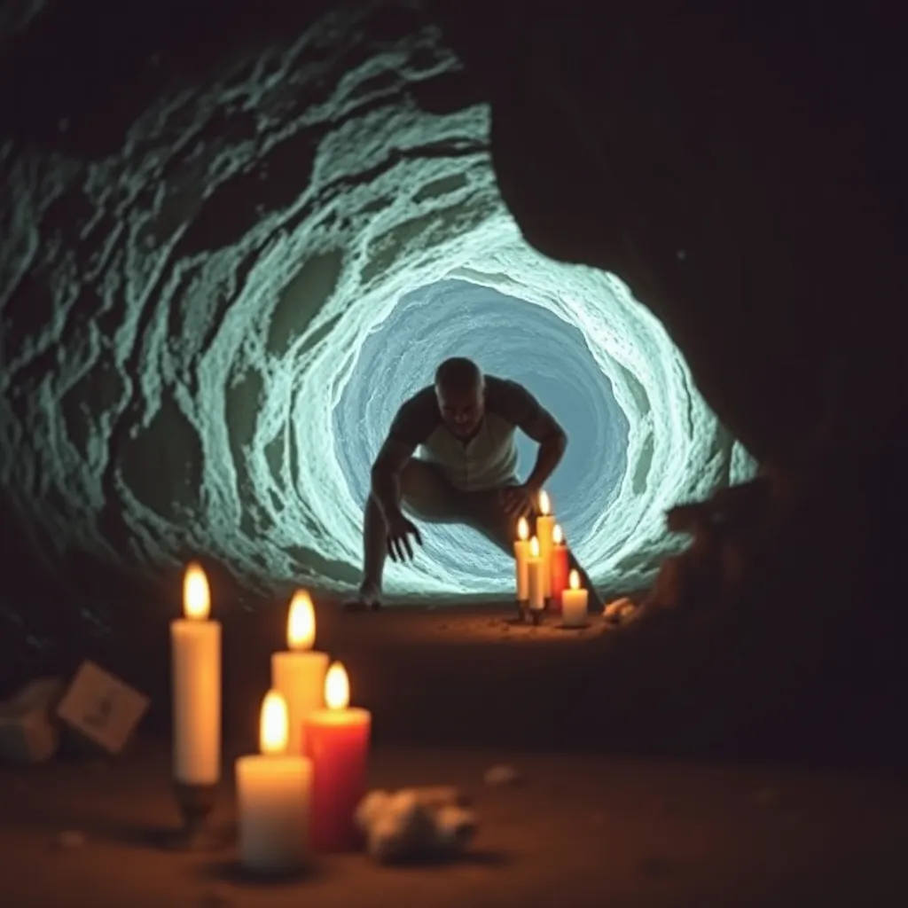 Creepy Discovery: Face Appears in Abandoned Mine Photo : MysteryLores