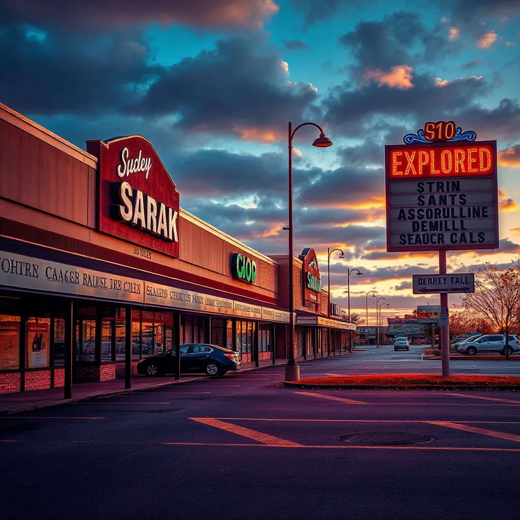 Exploring Abandoned Strip Malls: A Dreamlike Journey : MysteryLores