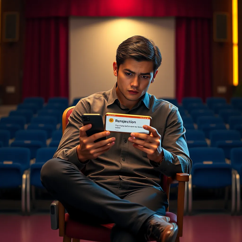 Audition Rejection Leaves Actor Confused: What Happened? : MysteryLores