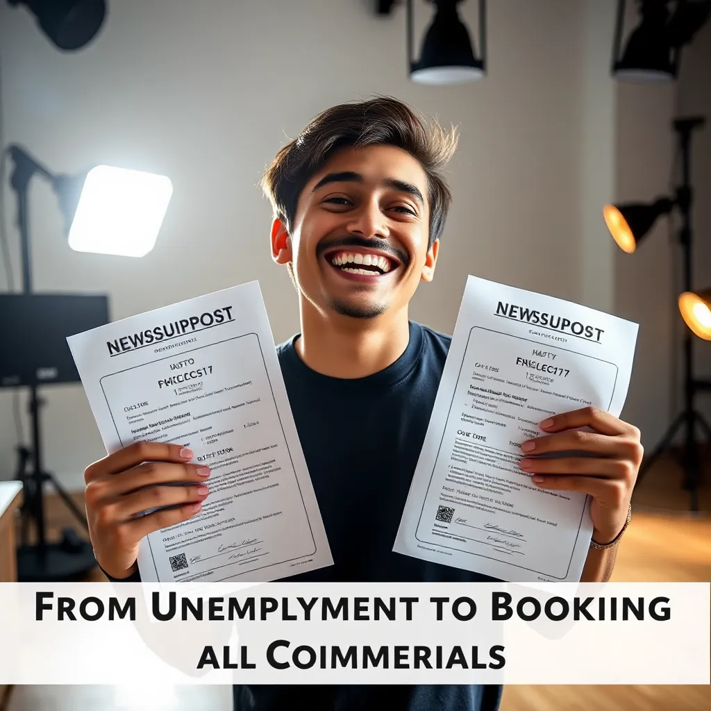 From Unemployment to Booking Commercials: A Success Story : MysteryLores