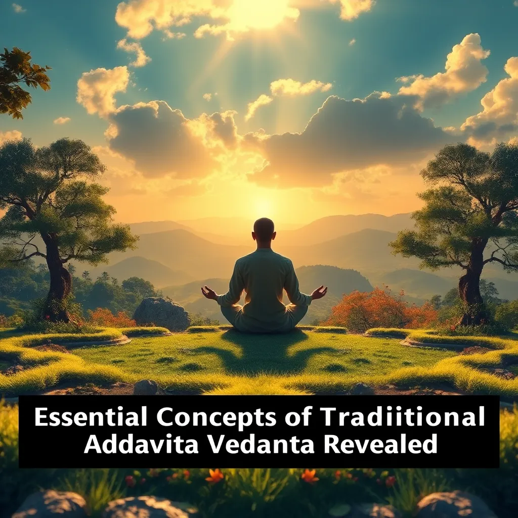Essential Concepts of Traditional Advaita Vedanta Revealed : MysteryLores