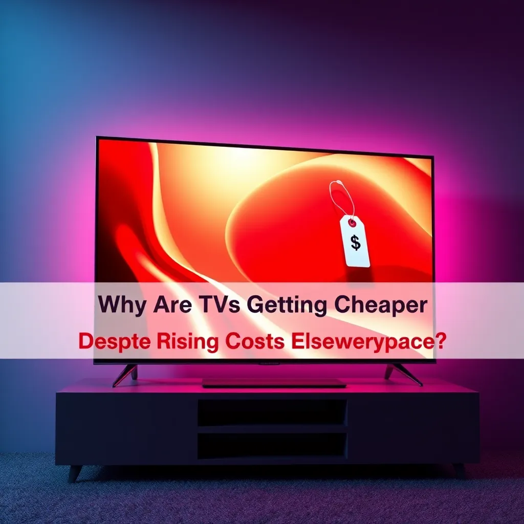 Why Are TVs Getting Cheaper Despite Rising Costs Elsewhere? : MysteryLores