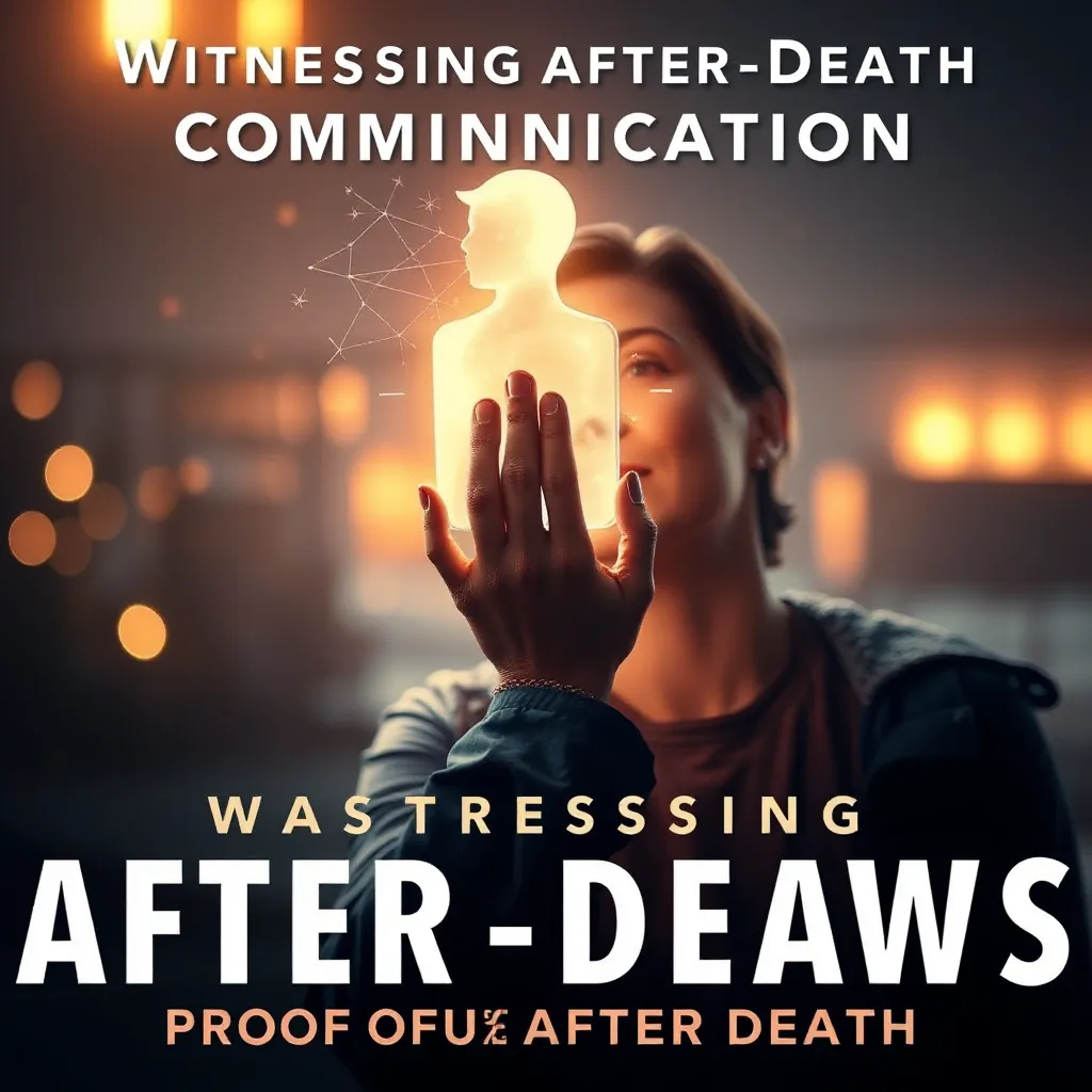 Witnessing After-Death Communication: Proof of Life After Death ...