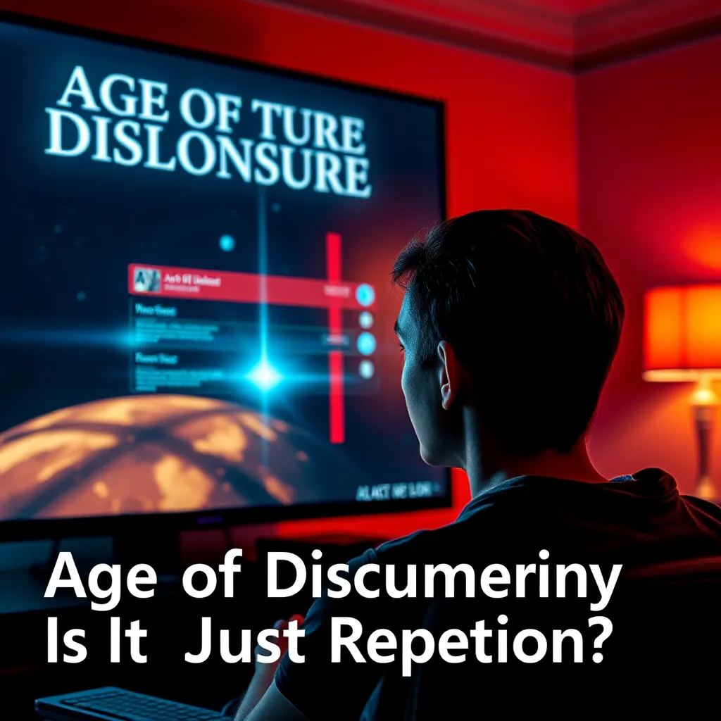 Age of Disclosure Documentary: Is It Just Repetition? : MysteryLores