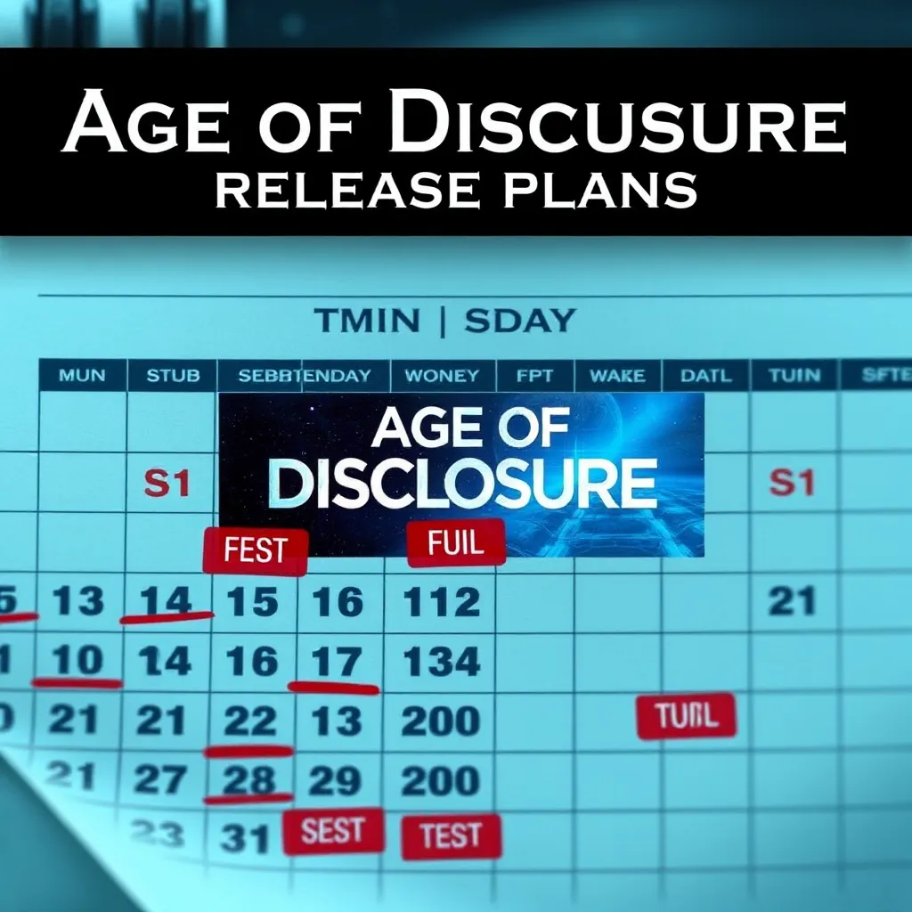Age of Disclosure: Release Plans and Dates Revealed : MysteryLores