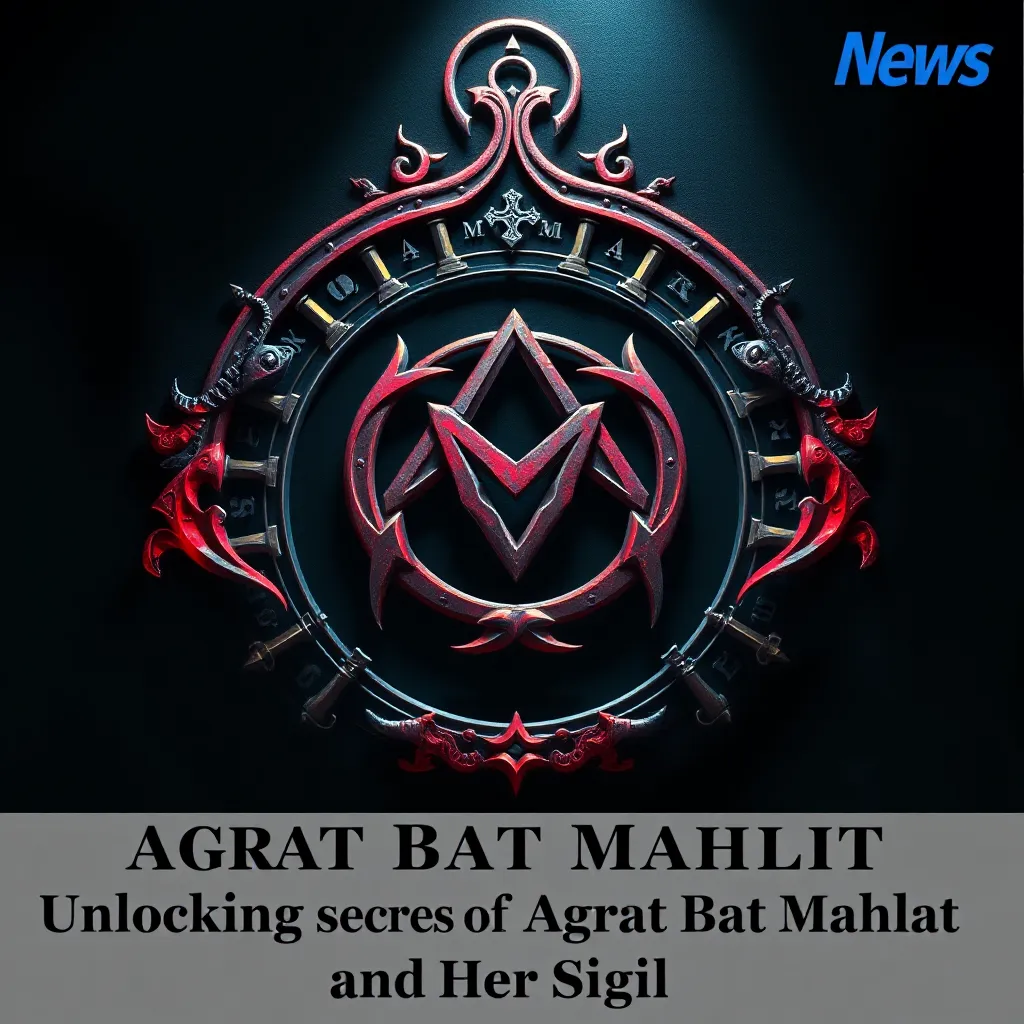 Unlocking the Secrets of Agrat Bat Mahlat and Her Sigil : MysteryLores