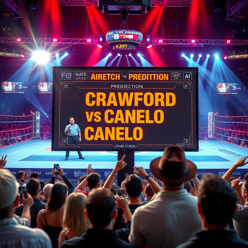 AI Glitch: Pre-Match Prediction of Crawford vs. Canelo : MysteryLores