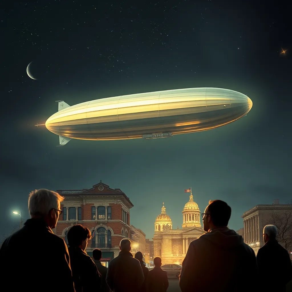 Eyewitness Accounts of Sacramento's 1896 Airship Sighting : MysteryLores