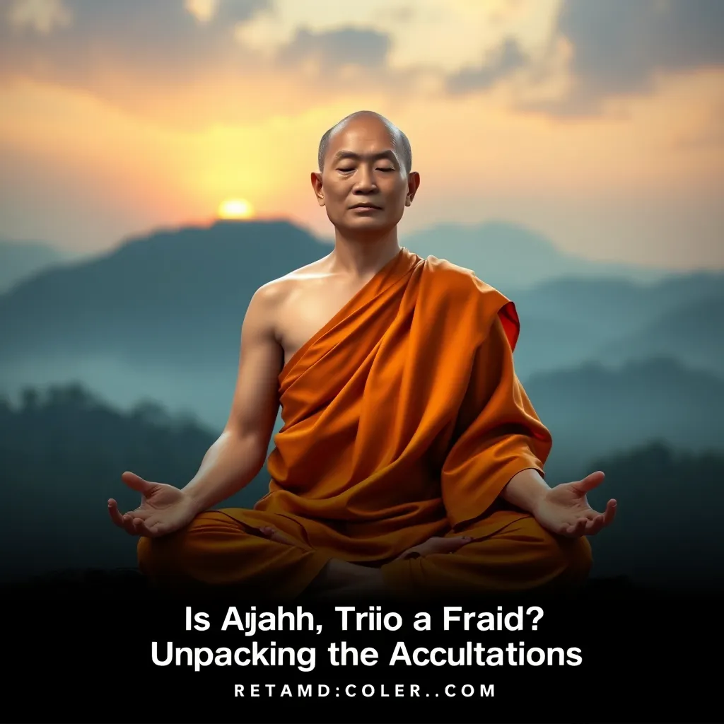 Is Ajahn Tri Dao a Fraud? Unpacking the Accusations : MysteryLores