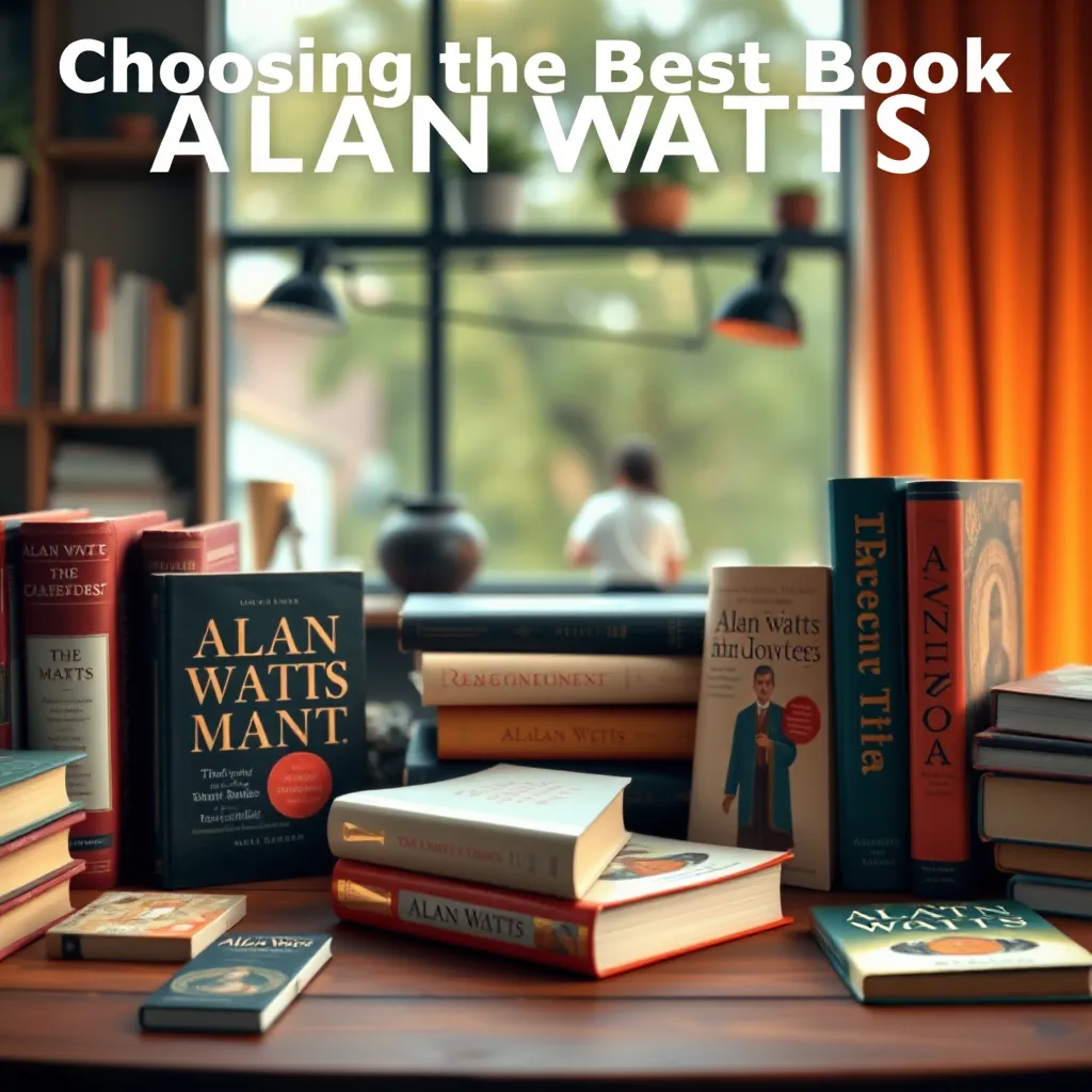 Choosing the Best First Book by Alan Watts : MysteryLores