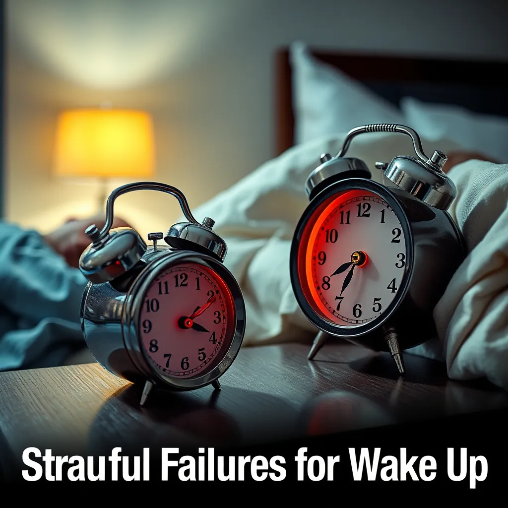 Struggling to Wake Up: Alarm Failures and Solutions : MysteryLores