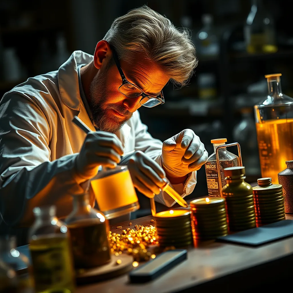 Turning Lead into Gold: Possible But Not Profitable : MysteryLores