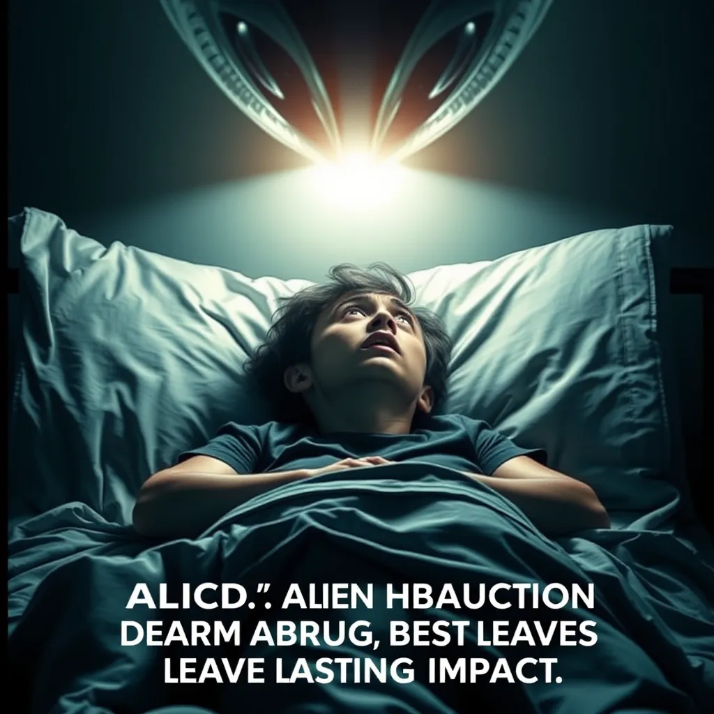 Realistic Alien Abduction Dream Leaves Lasting Impact : MysteryLores