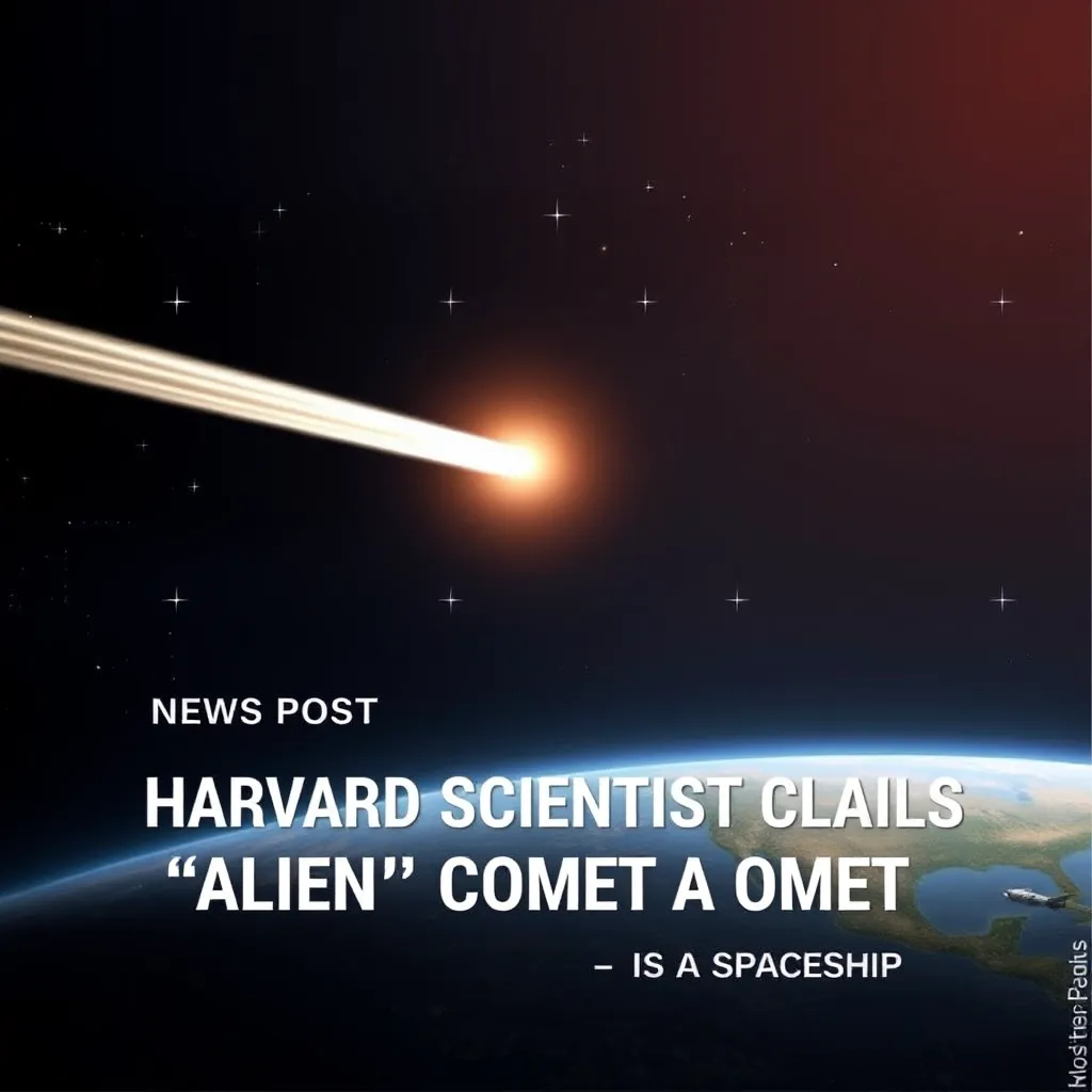 Harvard Scientist Claims 'Alien' Comet Is A Spaceship : MysteryLores