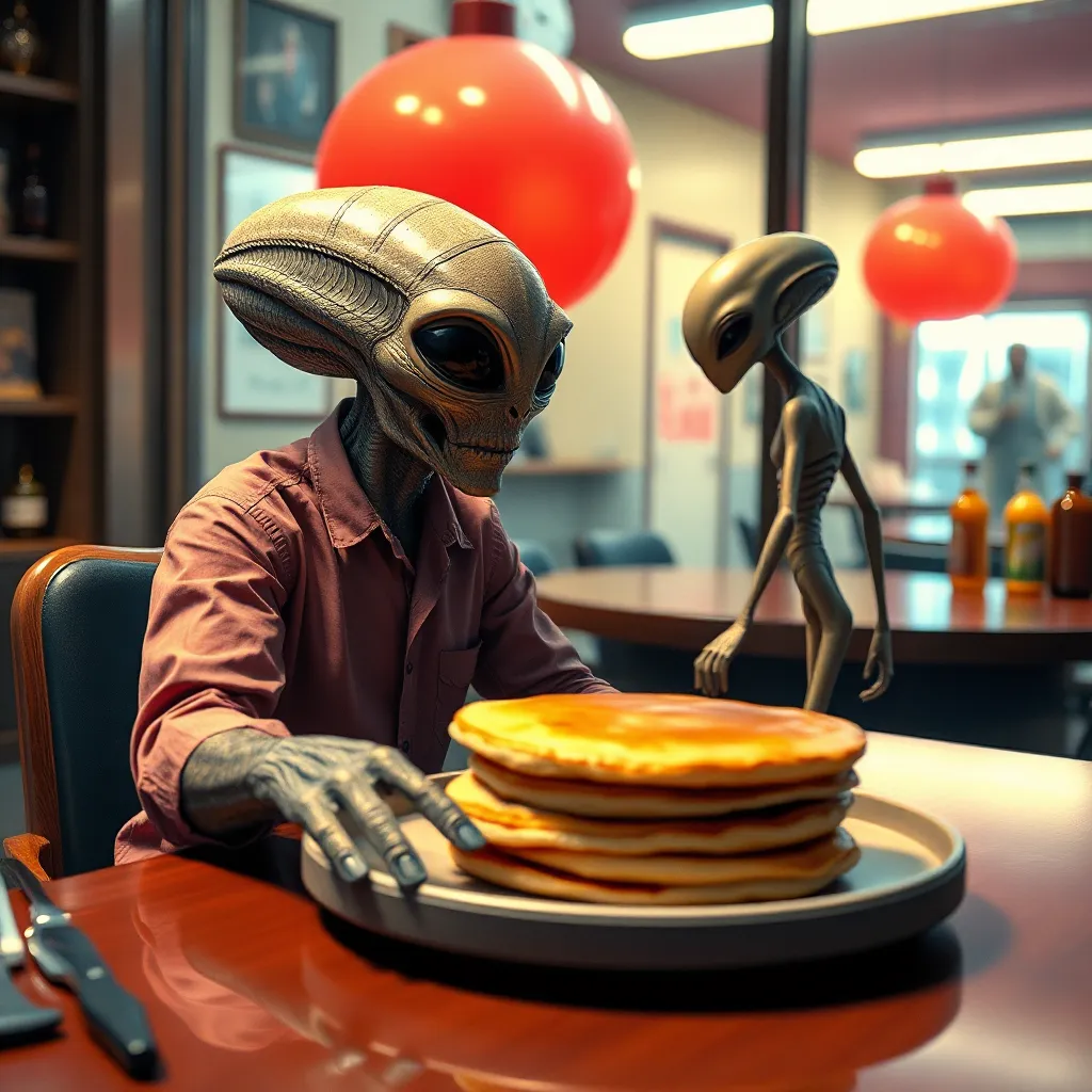 The Bizarre Alien Encounter with Cardboard Pancakes : MysteryLores