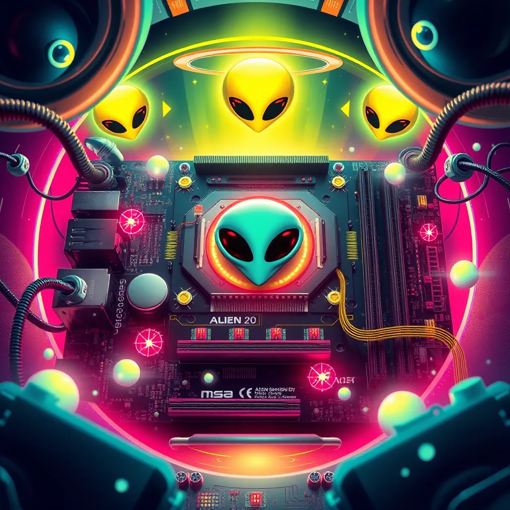 Are Aliens Behind the Creation of Motherboards? : MysteryLores