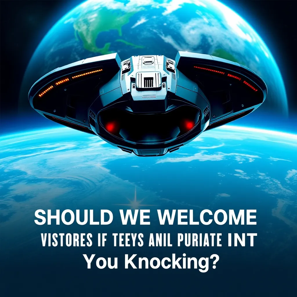 Should We Welcome Alien Visitors If They Come Knocking? : MysteryLores