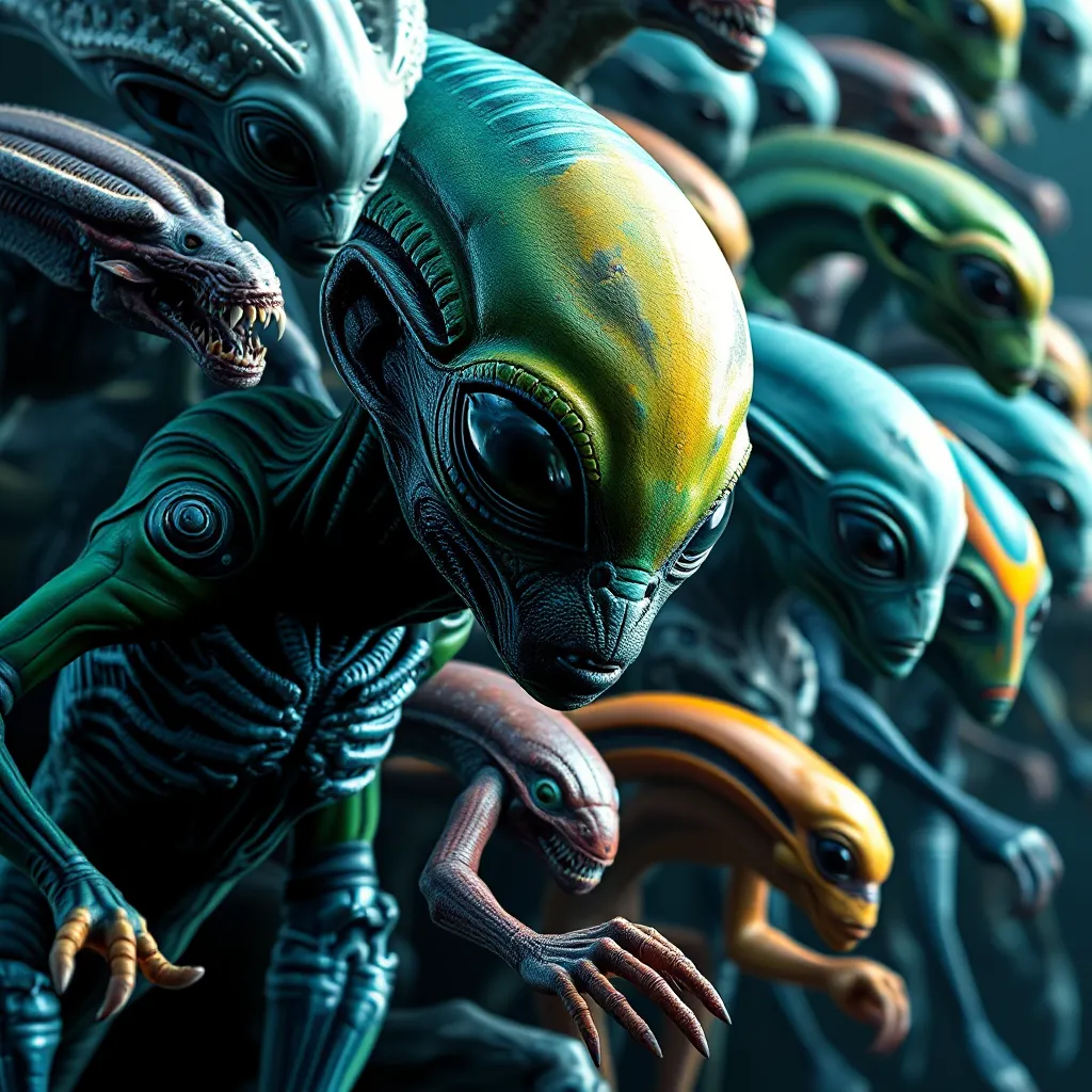 Exploring 136 Different Alien Species Documented : MysteryLores