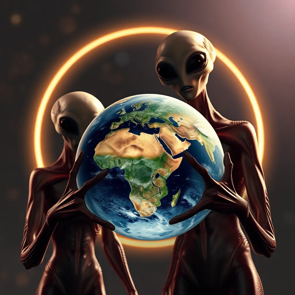 Aliens Deliver a Message About Your Upside Down Maps : MysteryLores