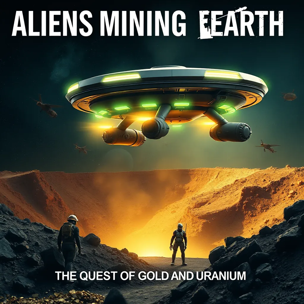 Aliens Mining Earth: The Quest for Gold and Uranium : MysteryLores