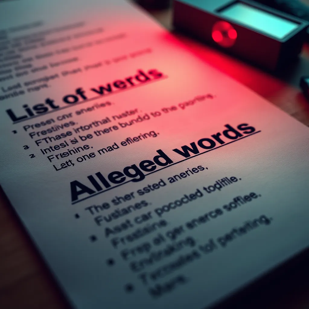 Understanding Epstein's Alleged Code Words Explained : MysteryLores