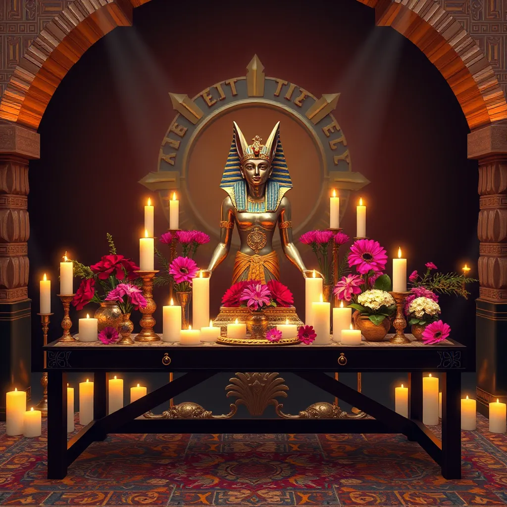 Exploring the Evolution of an Altar Dedicated to Bastet : MysteryLores