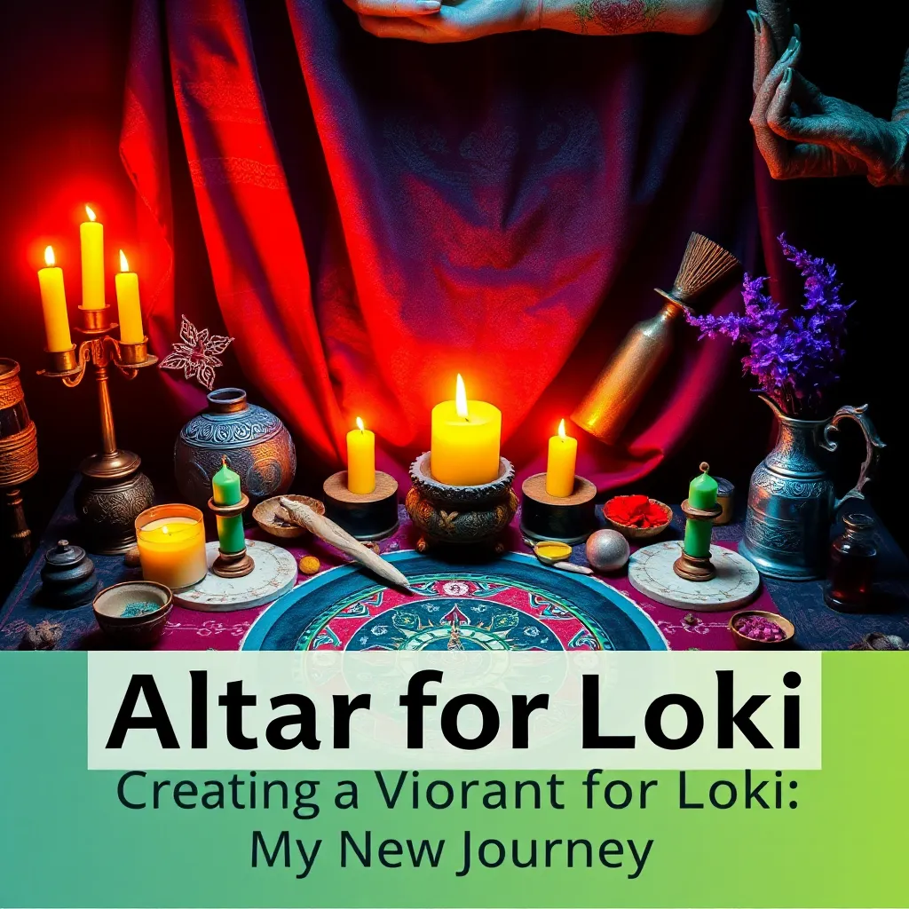 Creating a Vibrant Altar for Loki: My New Journey : MysteryLores