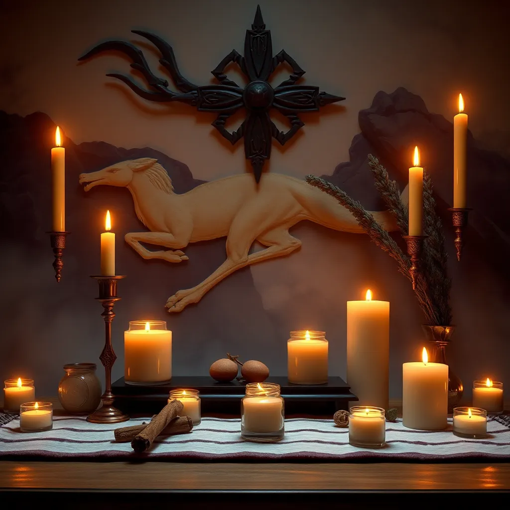 Discover My New Altar Space for Freya, Hel and Loki : MysteryLores