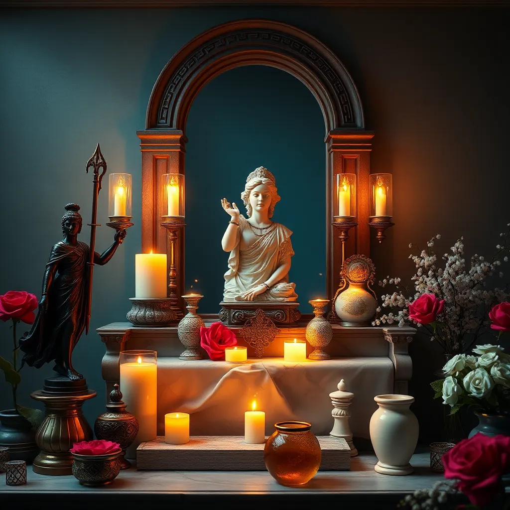 Creating My First Altar Dedicated to Pallas Athene : MysteryLores