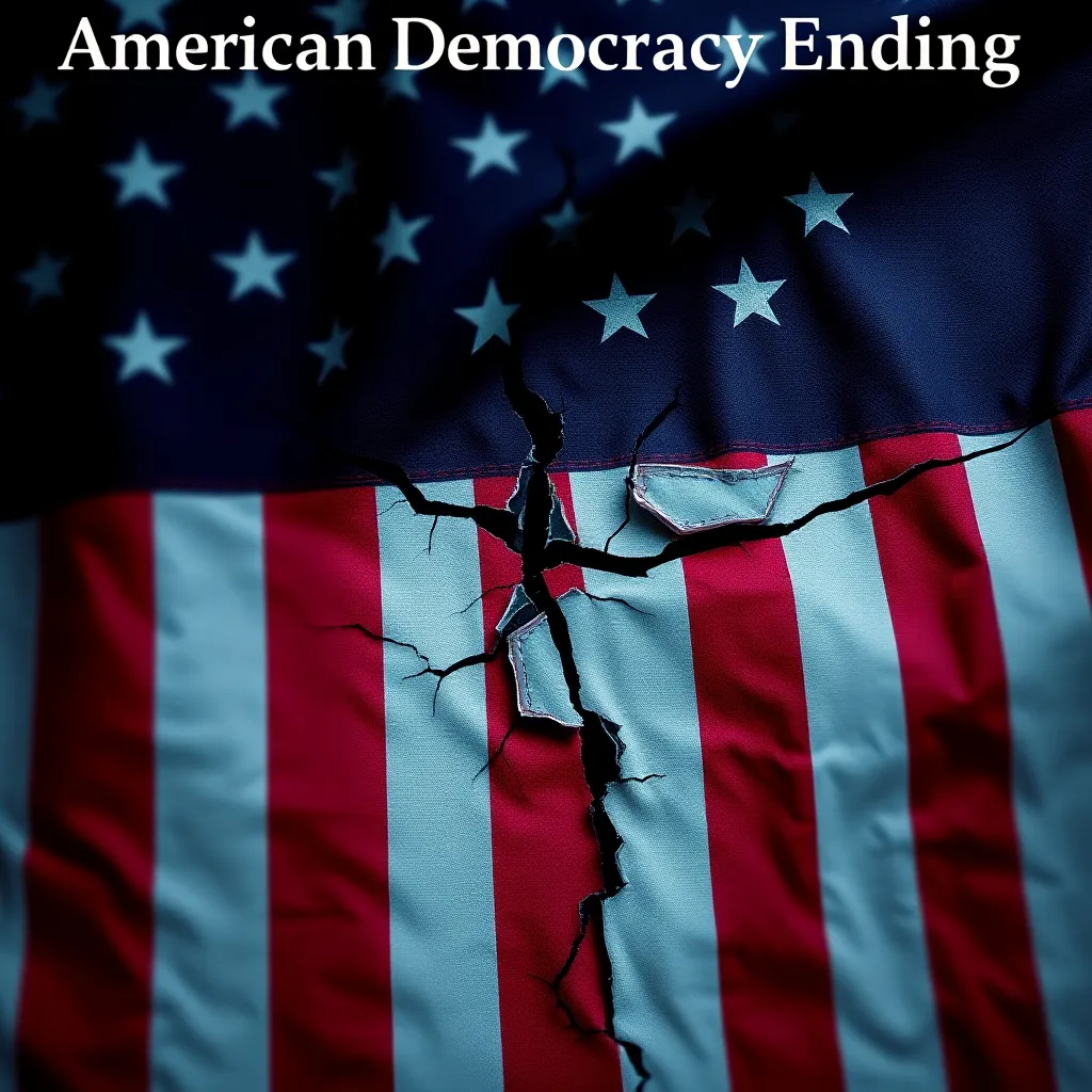 Is American Democracy Ending? Report Suggests 85% Yes : MysteryLores