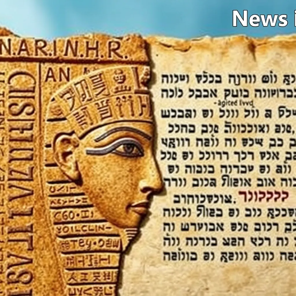 Ancient Egypt and the Biblical Land of Tameri: A Clash : MysteryLores