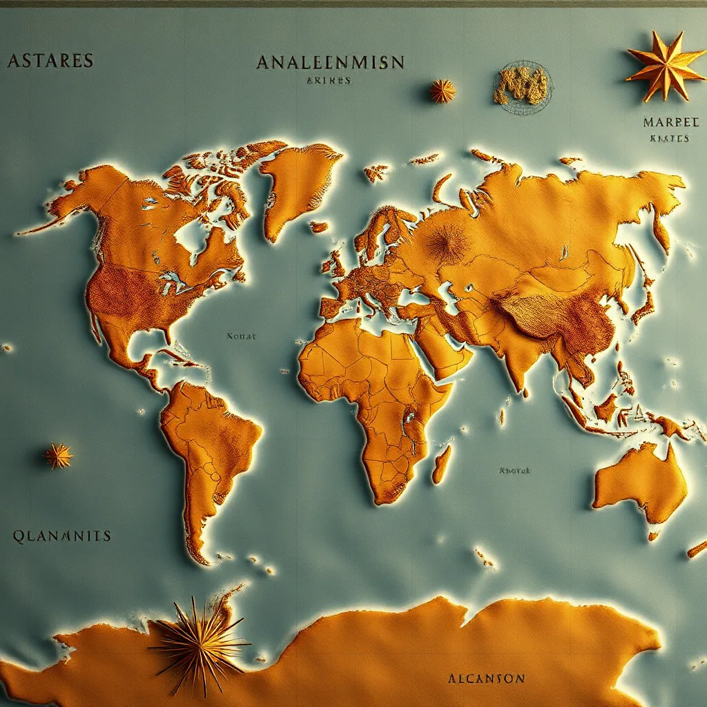 Discovering a Pre-Ice Age World Map: A Bold Claim : MysteryLores