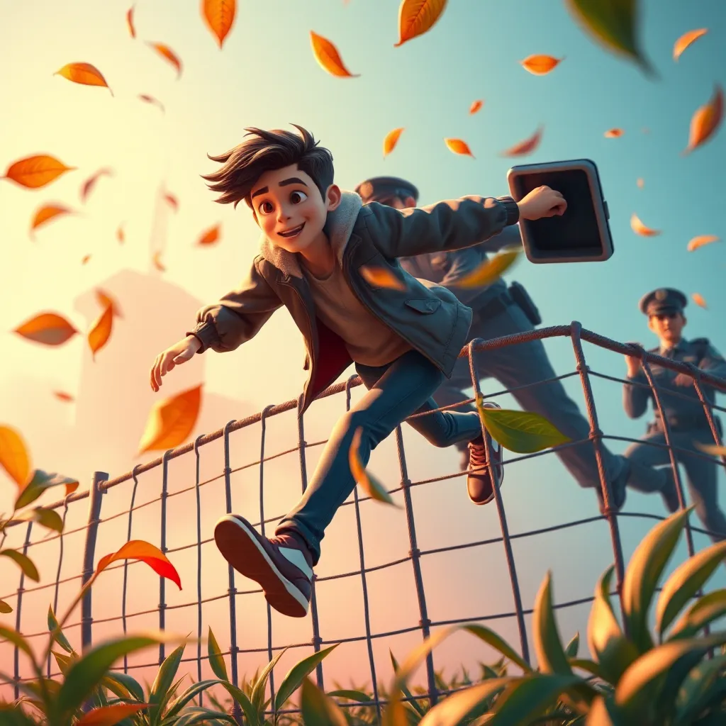 Animating a Dream: Running from Cops in Vivid Detail : MysteryLores