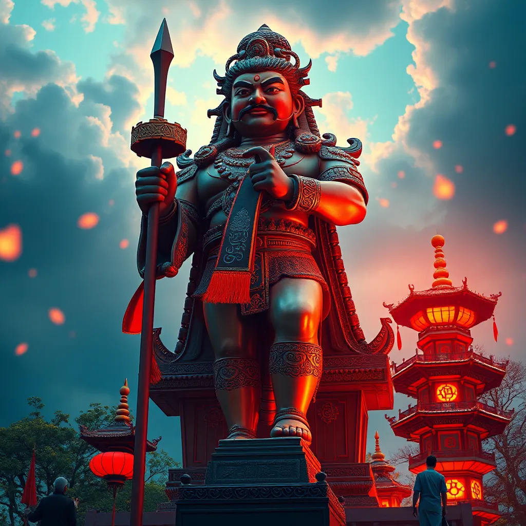 Explore the Magnificent 26-Foot-Tall Anpu Statue : MysteryLores