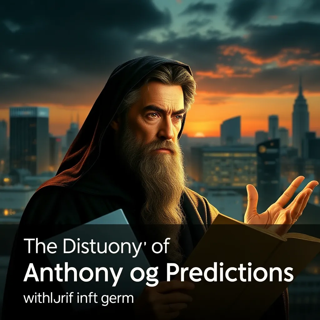 The Disturbing Predictions of Anthony of Boston : MysteryLores