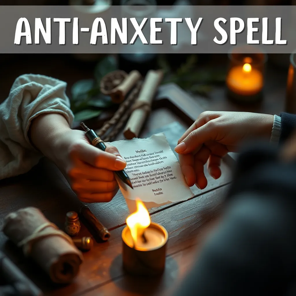 Effective Anti-Anxiety Spell Shared by a Friend : MysteryLores