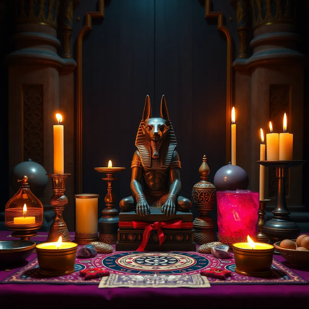 Creating an Anubis Altar: Essential Items to Include : MysteryLores
