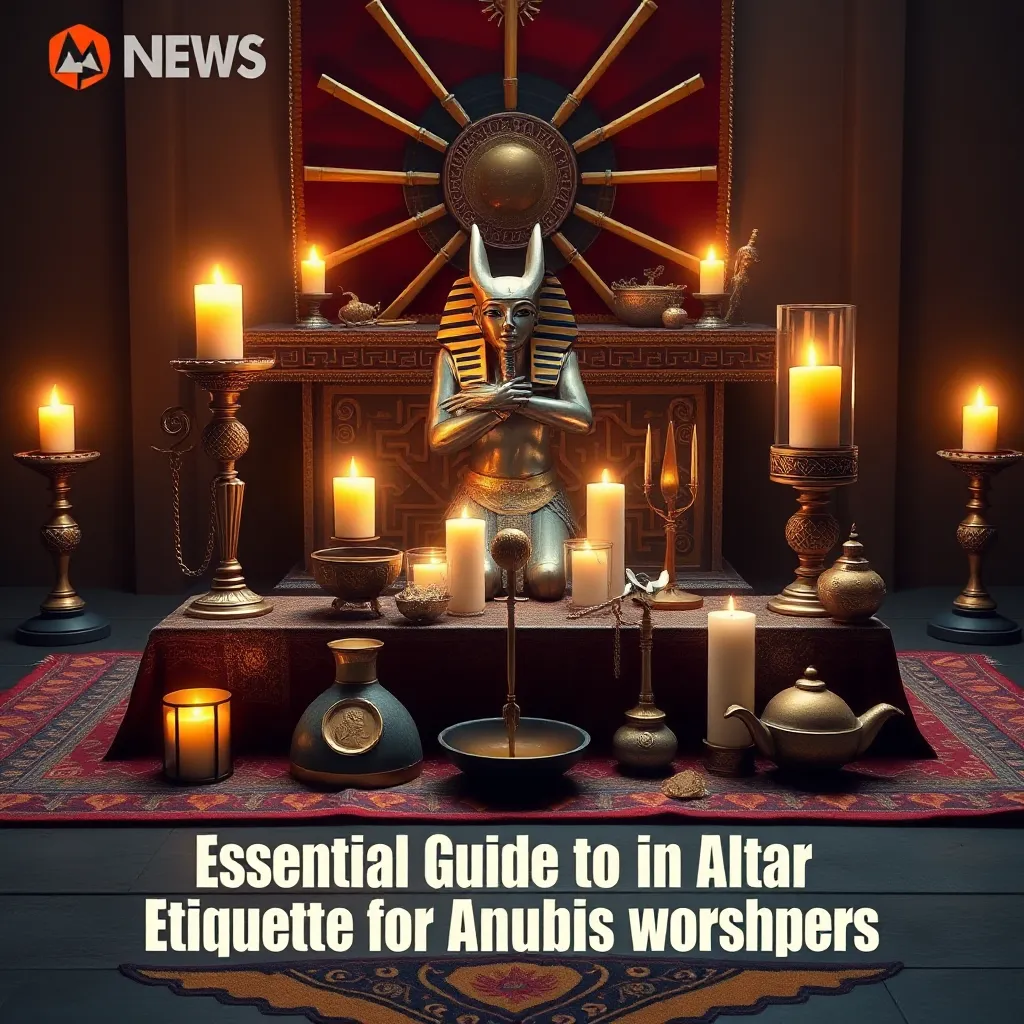 Essential Guide to Altar Etiquette for Anubis Worshippers : MysteryLores