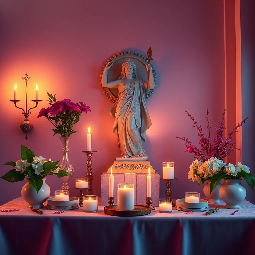 Creating a Beautiful Aphrodite Altar on a Budget : MysteryLores