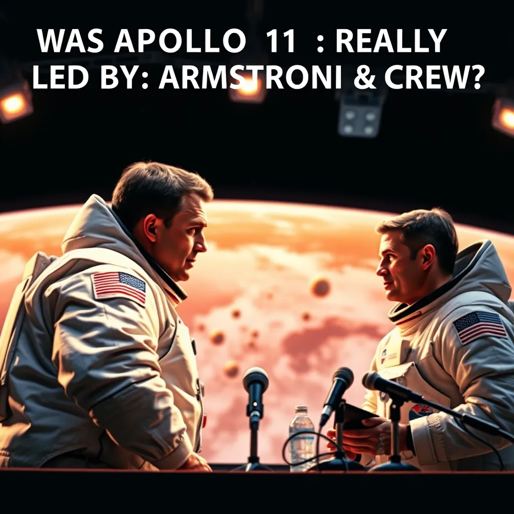 Was Apollo 11 Really Led by Armstrong and Crew? : MysteryLores