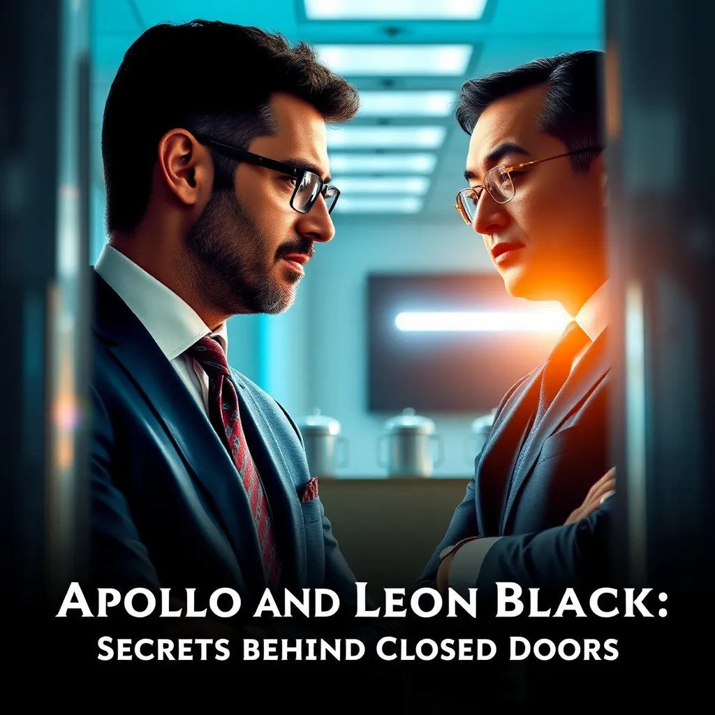 Apollo and Leon Black: Secrets Behind Closed Doors : MysteryLores
