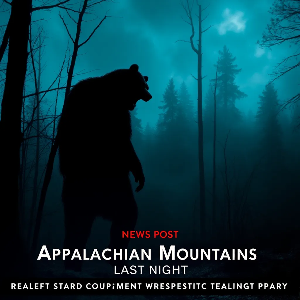 Terrifying Encounter in the Appalachian Mountains Last Night : MysteryLores