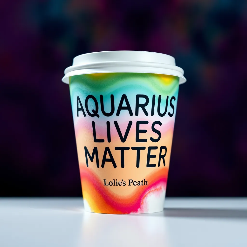 Aquarius Lives Matter Cup Sparks Social Media Buzz : MysteryLores