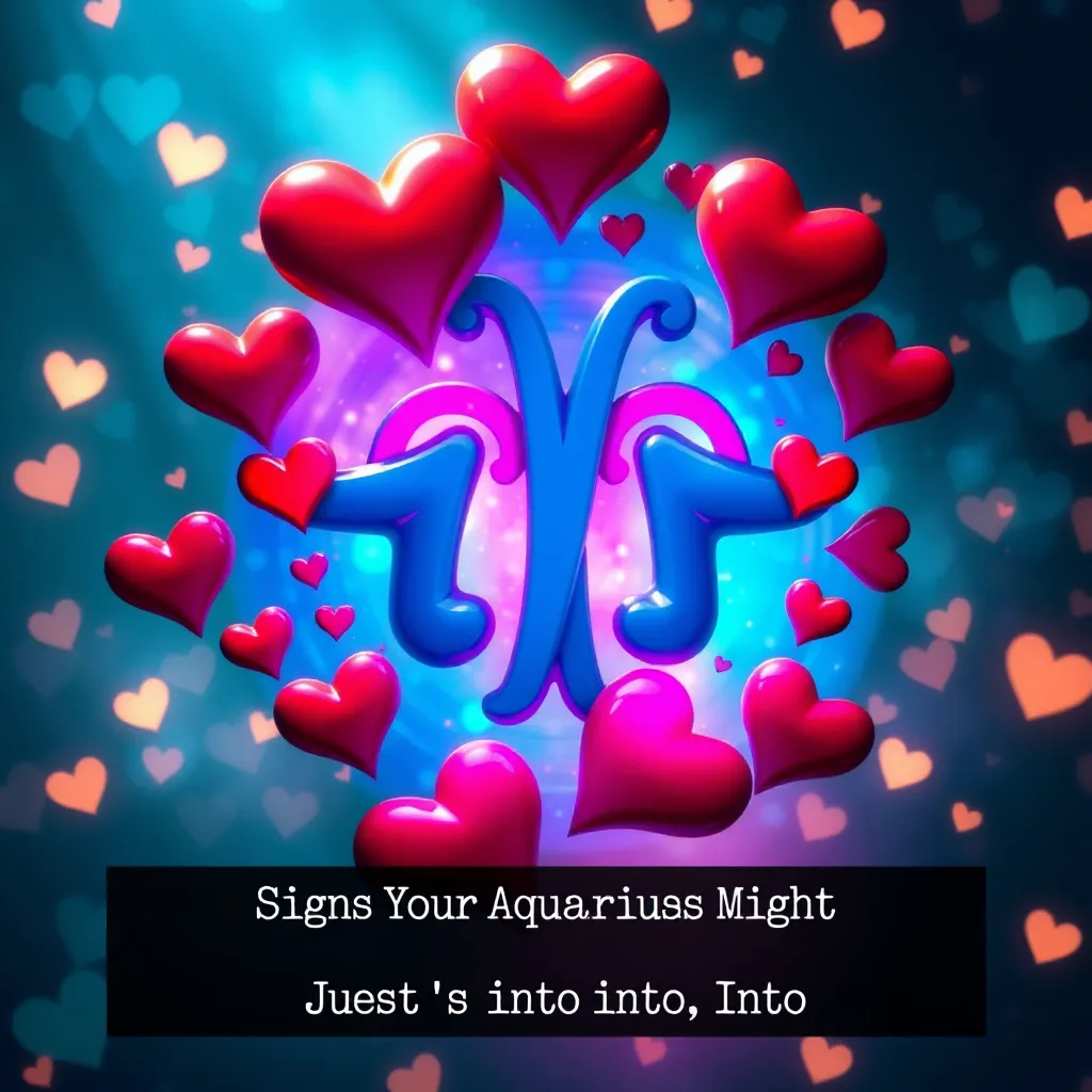 Signs Your Aquarius Might Just Be into You : MysteryLores