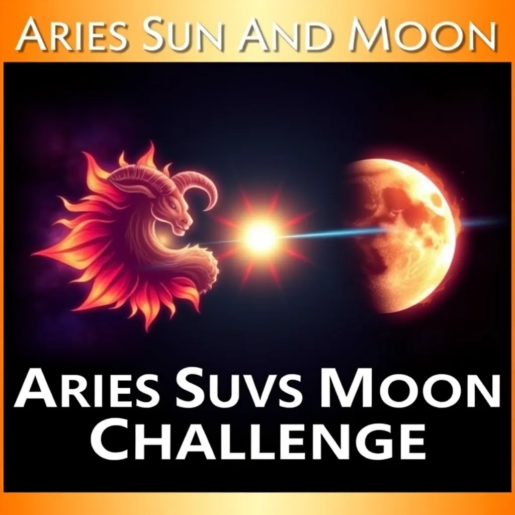 Aries Sun vs Aries Moon: Who's the Real Challenge? : MysteryLores