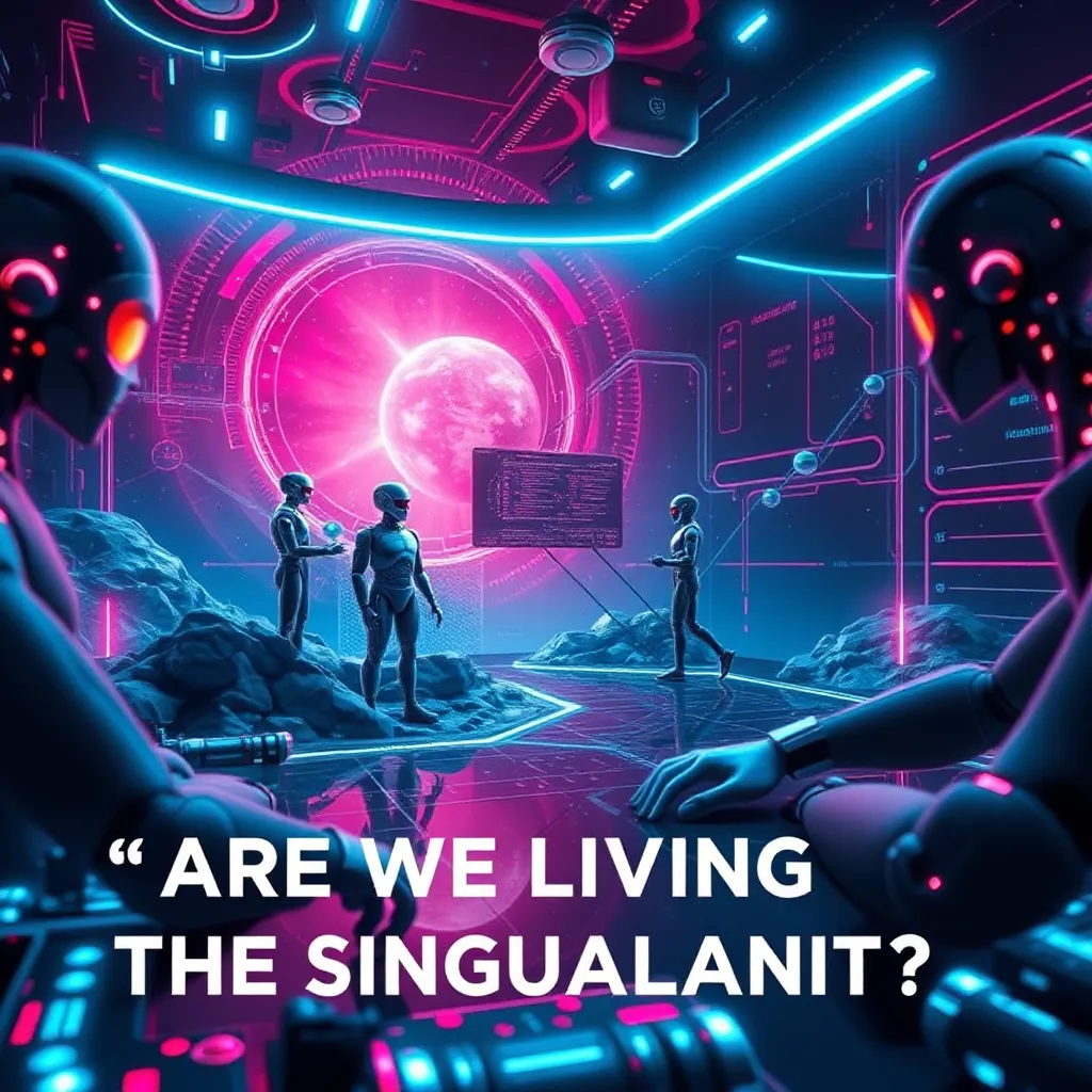 Are We Living the Singularity for Future AI Interaction? : MysteryLores