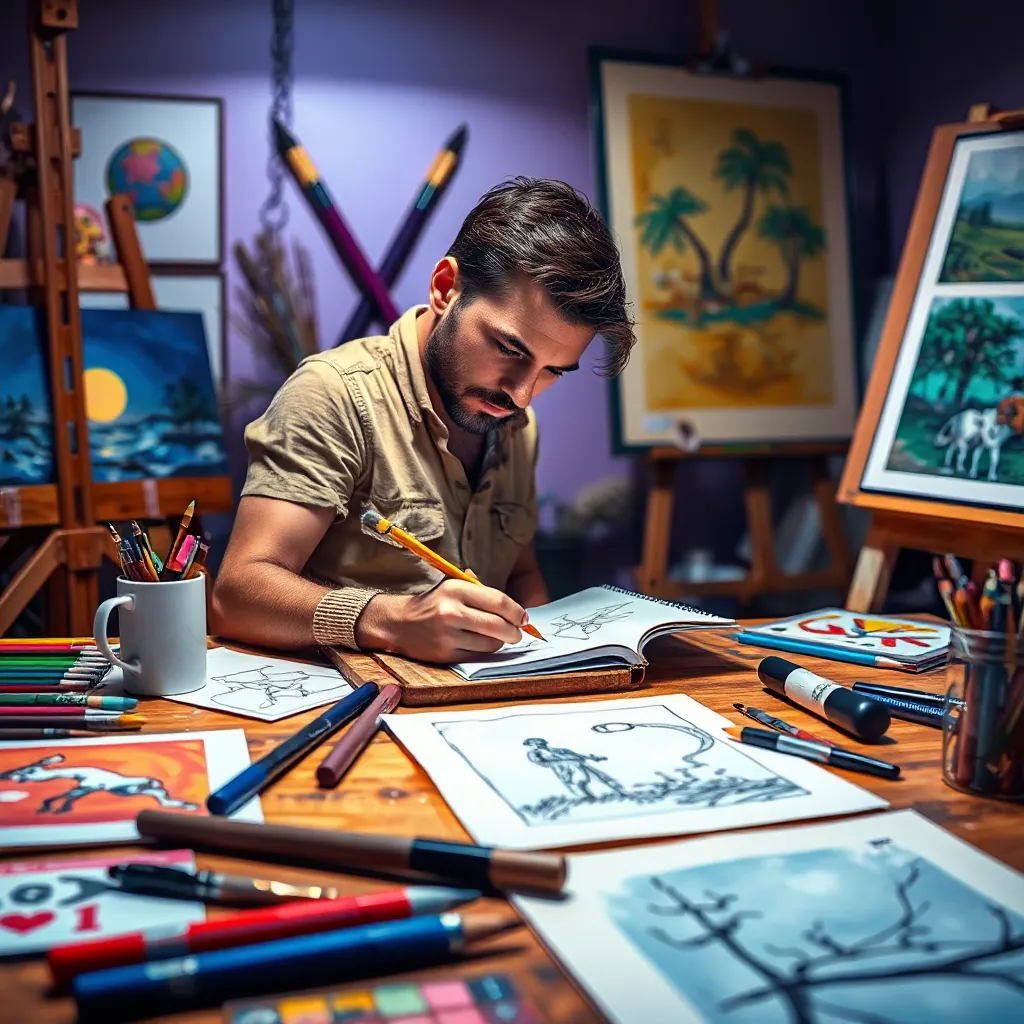 Artist's Journey: The Allure of Repeated Drawings : MysteryLores