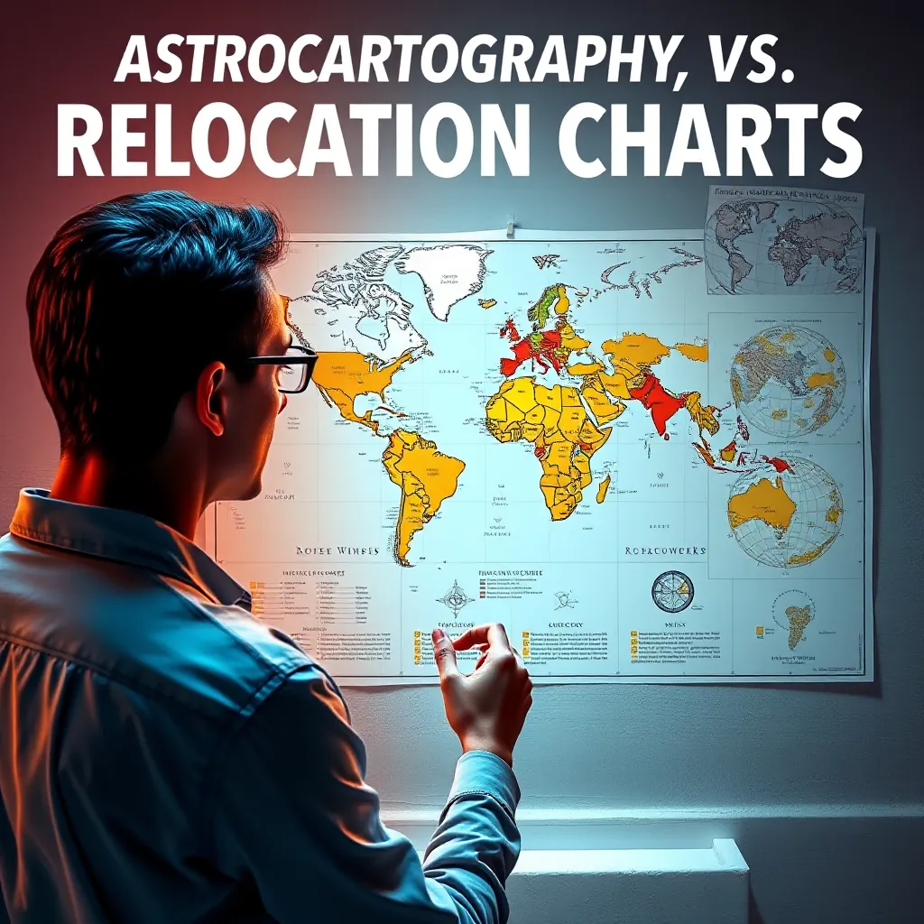 Astrocartography vs Relocation Charts: What's Best? : MysteryLores